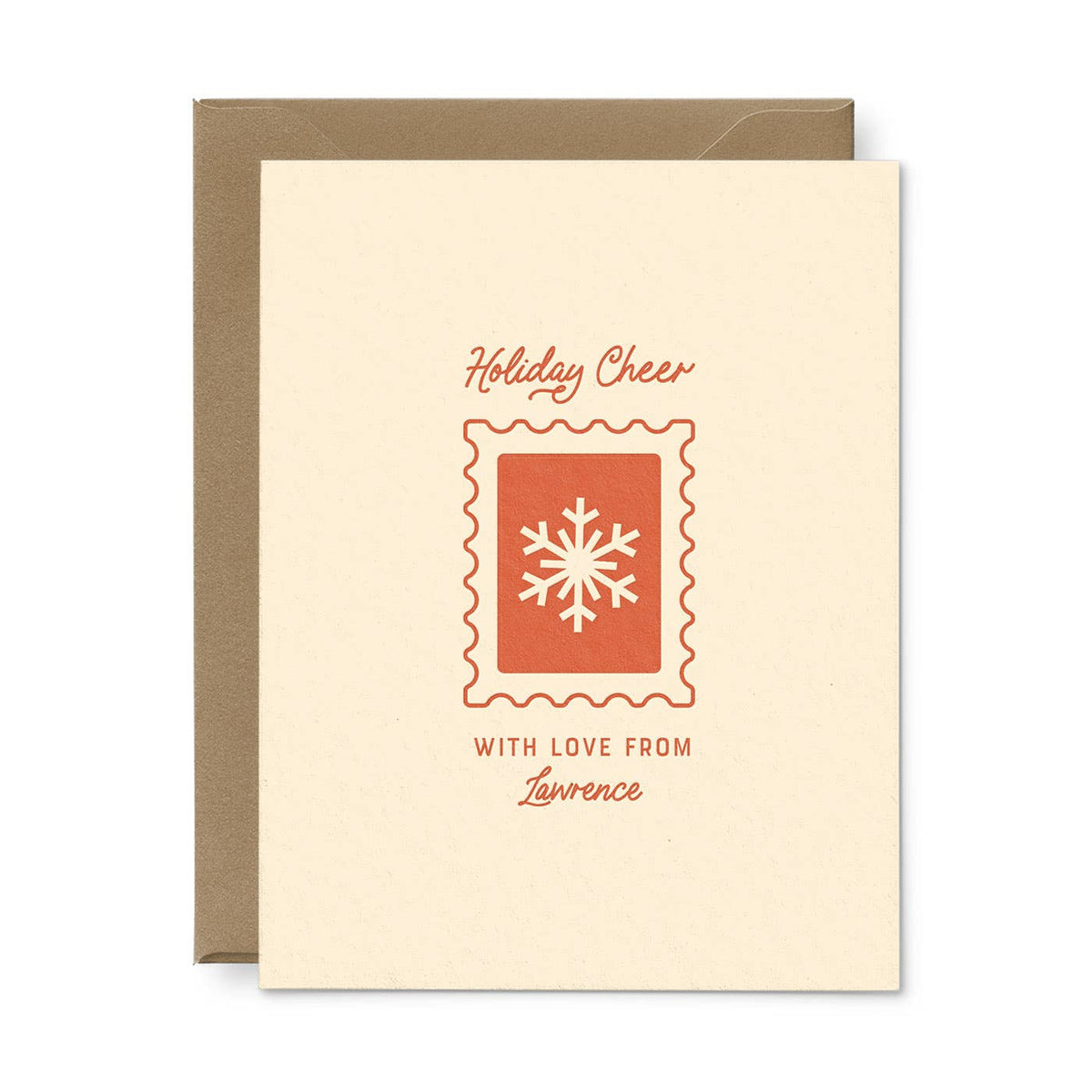Skaneateles Holiday Cheer Stamp Greeting Card - USA Made – The Local Branch