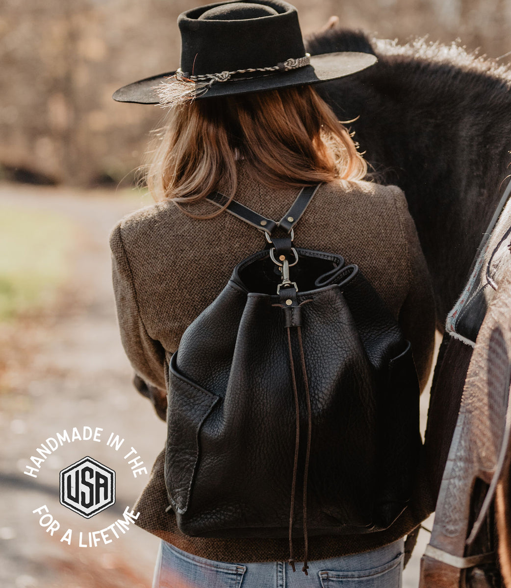 Handcrafted Leather Backpack - USA MADE – The Local Branch