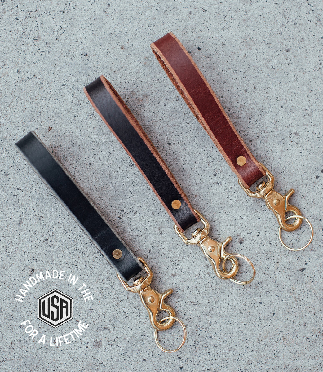 Handmade Leather Key Clip - USA MADE – The Local Branch