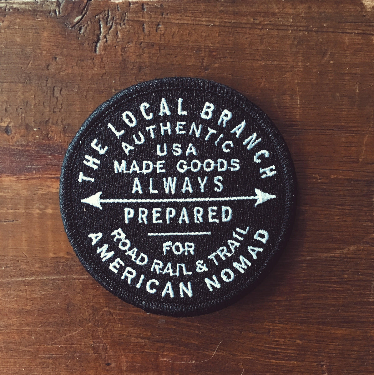 American Nomad Patch - USA Made – The Local Branch