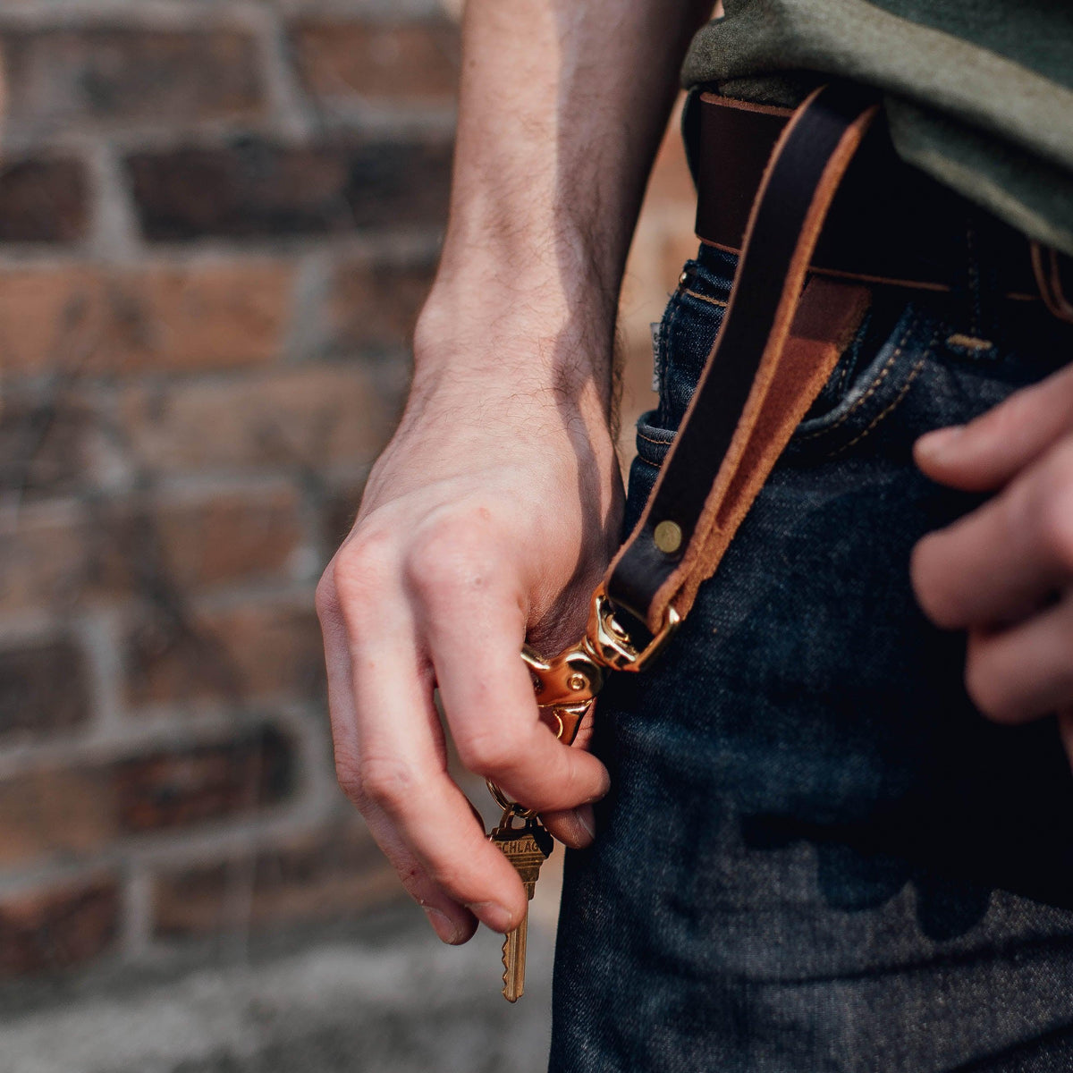 Handmade Leather Key Clip - USA MADE – The Local Branch