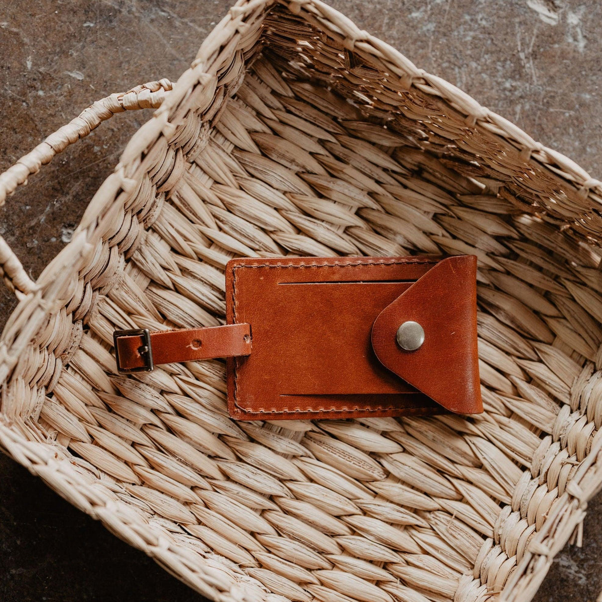 Leather Luggage Tag - USA Made – The Local Branch