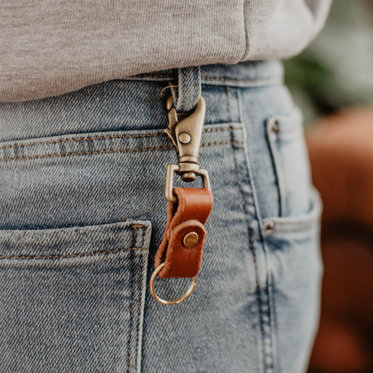 Handmade Leather Key Clip - USA MADE – The Local Branch